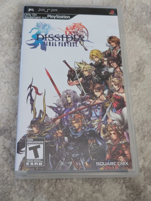 FINAL FANTASY DISSIDIA Sony PSP Complete Playstation Portable CIB $12. ...