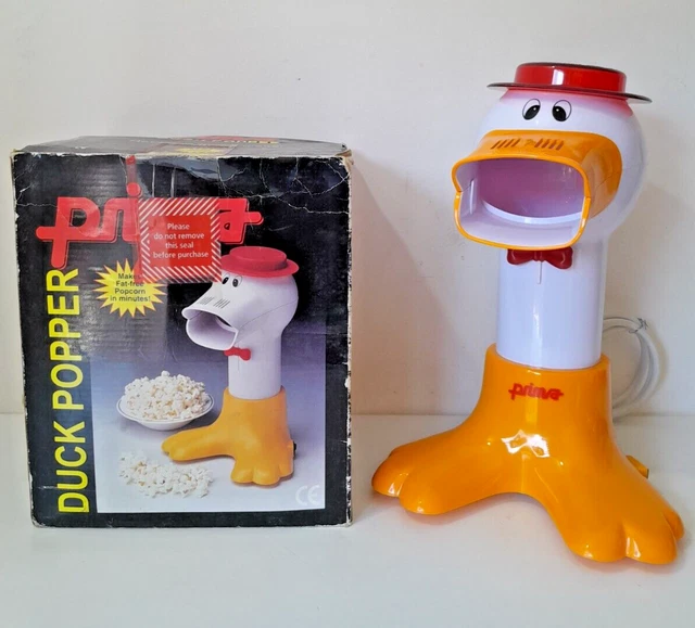 PRIMA DUCK POPPER Hot Air Popcorn Maker Boxed Vintage Retro £19.95 ...