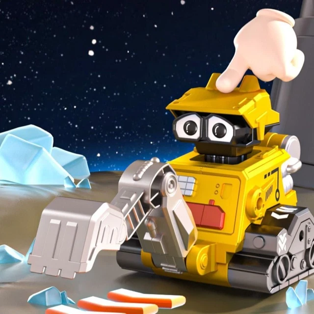 EXCAVATOR CONSTRUCTION TRUCKS Toy Pile Driver Cars Toy Baby Toys for ...