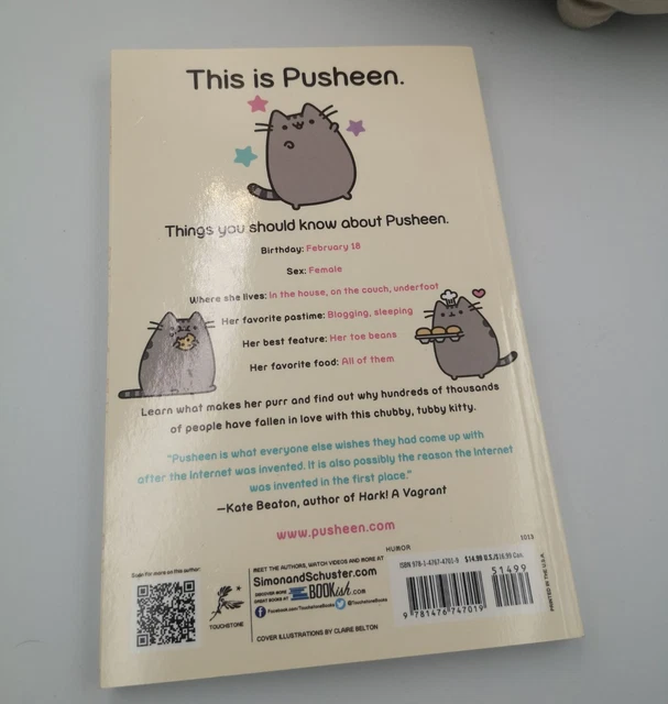 PUSHEEN KITTY CAT Plush Stuffed Animal Cartoon Soft Plush GUND 2016 ...