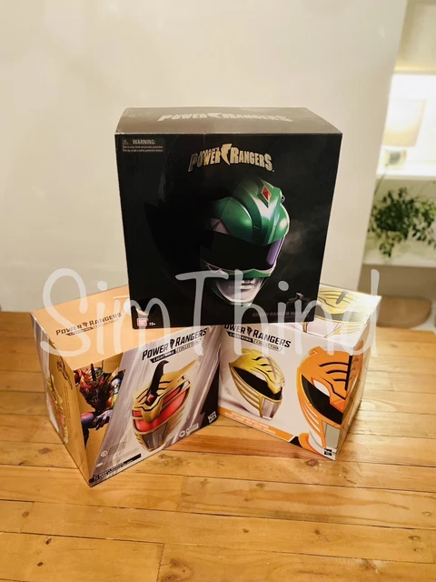 POWER RANGERS TOMMY Replica Helmet Green White Lord Drakkon ULTRA RARE ...