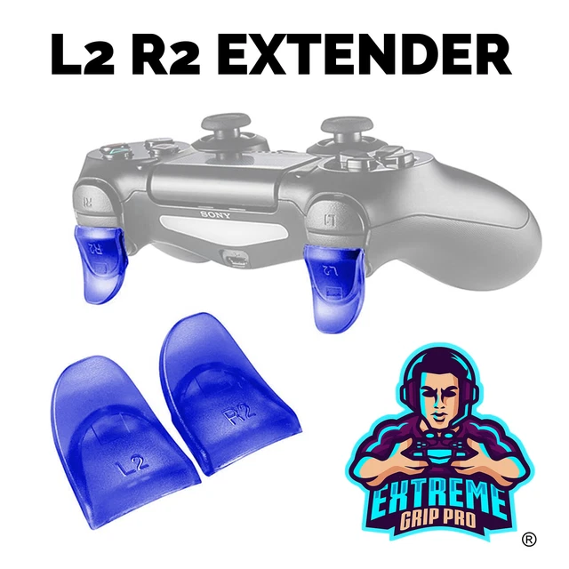 PS4 L2 R2 Trigger Button Extenders Grips PS4 Dualshock V2 Pro, Slim ...