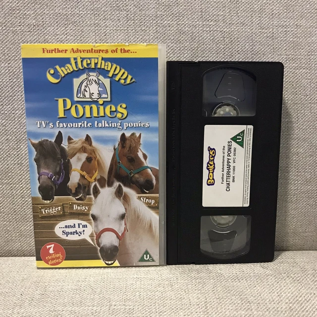 FURTHER ADVENTURES OF The Chatterhappy Ponies - Vhs Video - Childrens £ ...