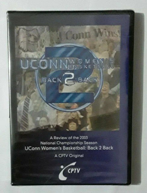 UCONN WOMENS BASKETBALL BACK 2 BACK 2003 championship season review DVD ...