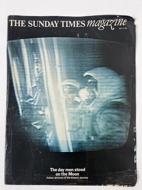 THE SUNDAY TIMES Magazine 27 July 1969 Moon Landing Apollo 11 Special ...