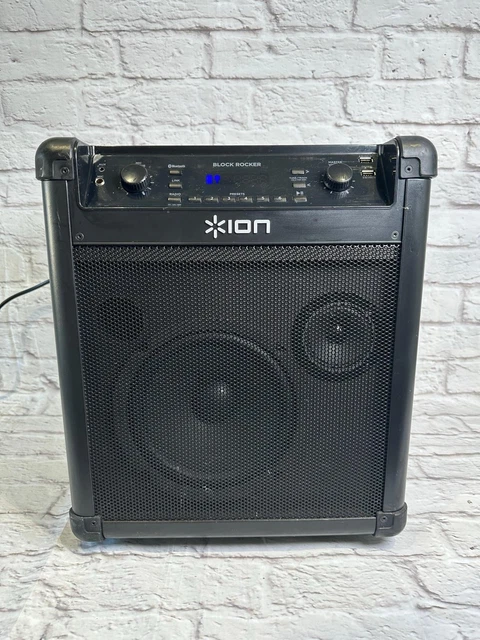 ION BLOCK ROCKER IPA76C Wireless Rechargeable Speaker System. Bluetooth ...