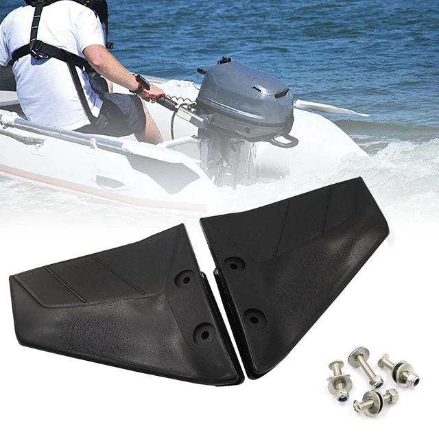 BOAT MOTOR STABILIZER Black Outboards Fin Wing Boat Parts for 4-50 HP Outboard $47.18 - PicClick AU