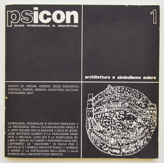 PSICON 1, RIVISTA di architettura: Architettura e simbolismo solare ...
