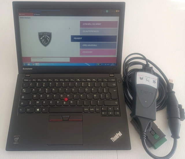 PC + VALISE diagnostic Diagbox 9.150 (2023) PSA Citroën Peugeot ( Lexia ...