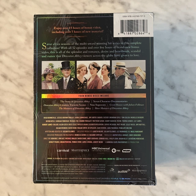 DOWNTON ABBEY: THE Complete Collection (DVD, 22-Disc Set) BRAND NEW ...
