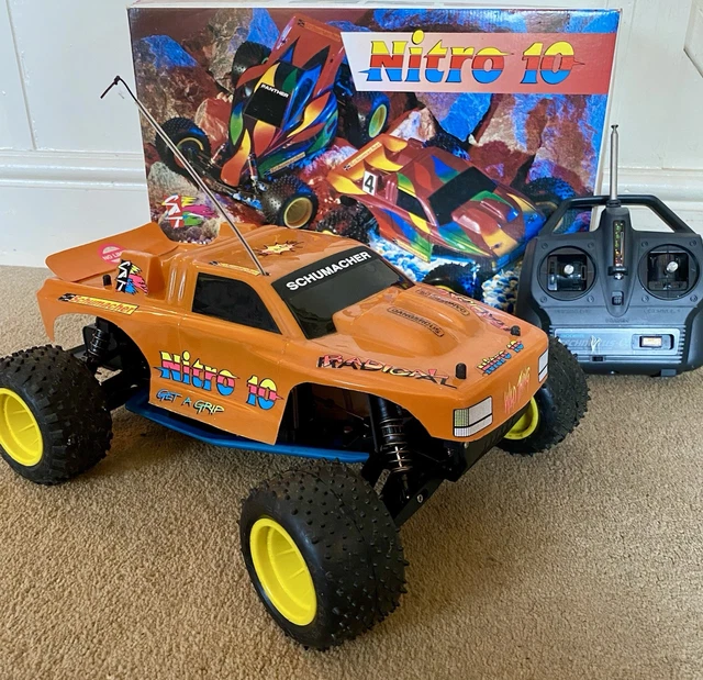 SCHUMACHER RACING REMOTE Control RC Petrol Car Nitro 10 £311.68 ...