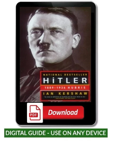 TWO VOLUMES: HITLER 1889-1936 HUBRIS & HITLER 1936-1945 NEMESIS. £20.48 - PicClick UK