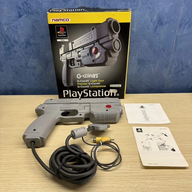 G-CON 45 LIGHT Gun Playstation 1 Pistola Namco Sony PS1 Completa Box ...