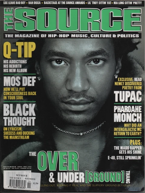 THE SOURCE MAGAZINE (November 1999) Tupac, Q - Tip, Mos Def £9.99 ...