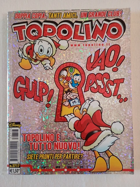 TOPOLINO N. 2717 doppia copia Regala a un amico Natale 2007 Disney EUR ...