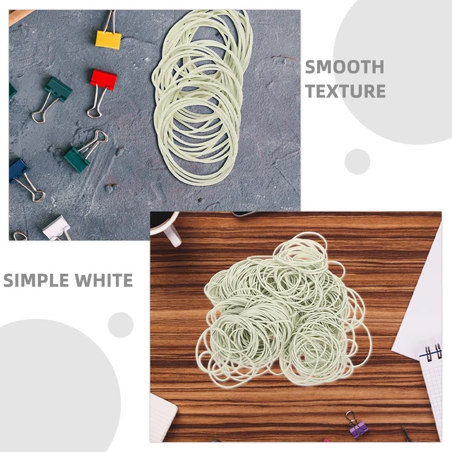 MIDDLE SCHOOL SUPPLIES Colored Rubber Bands Braid Hair Ties for ...