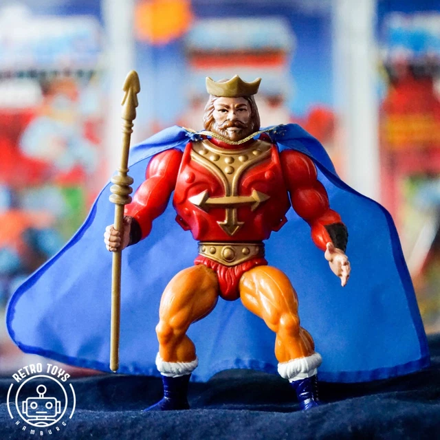 MASTERS OF THE Universe Vintage KING RANDOR 1987 100% Complete MotU £ ...
