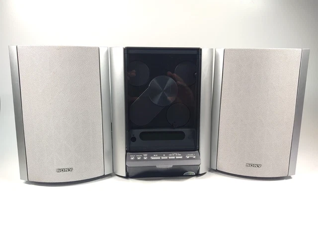 SONY CMT-EX5 MICRO Hi-Fi Component Vertical CD Player Stereo System ...