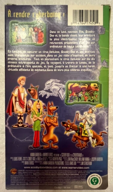 Scooby Doo Cyber Chase Vhs Virtual Adventure In French 39 00
