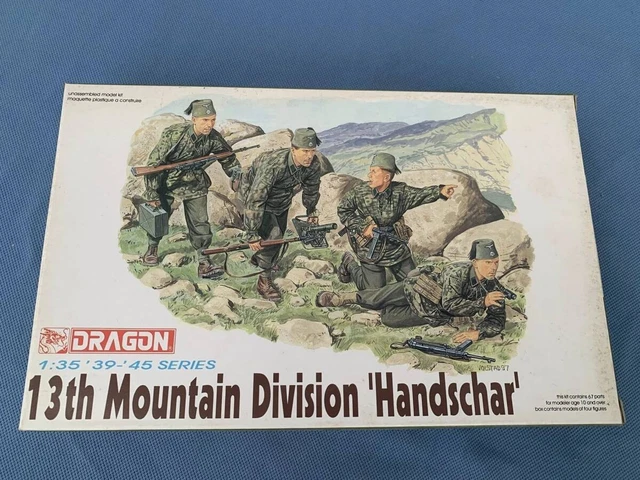 1/35 DRAGON GERMAN 13th SS Mountain Division "Handschar" Hasegawa ...