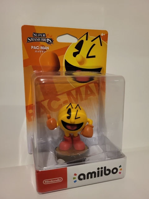 SUPER SMASH BROS series Pac-man amiibo. new unopened original packaging ...