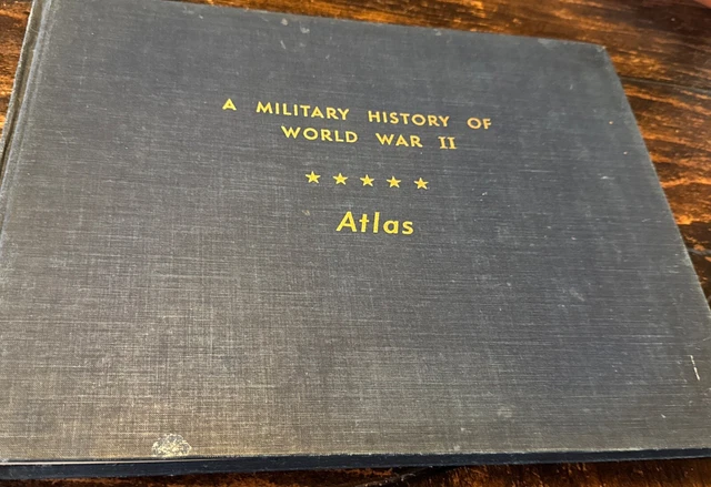 VINTAGE 1956 A Short Military History Of WWII, Atlas US Military ...