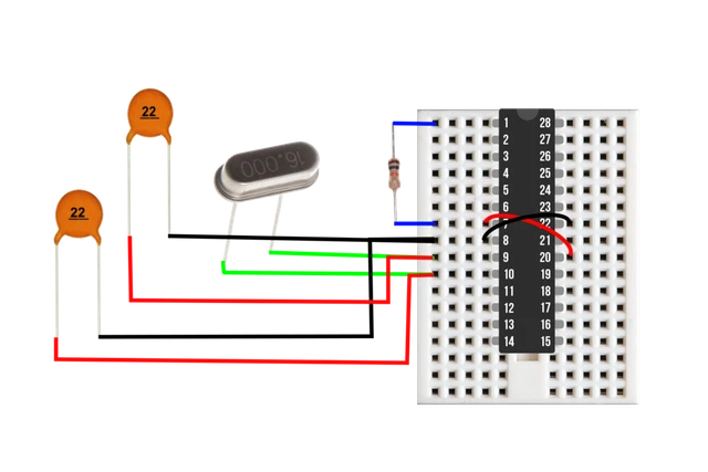 ATMEGA328P-PU AVR MICROCONTROLLER, 8-bit, 20MHz, DIP-28 Arduino Boot ...