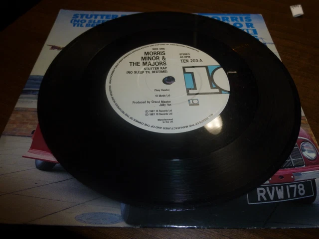 STUTTER RAP MORRIS Minor And The Majors 7" Vinyl Single EUR 5,85 ...
