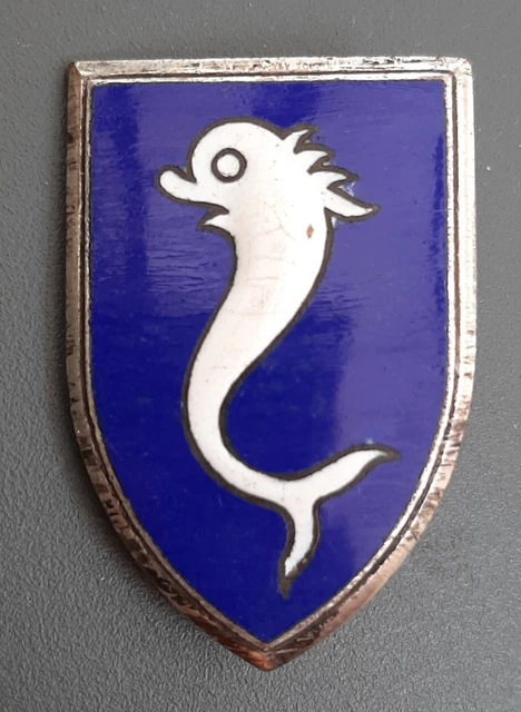 INSIGNIA 12° RC 2° DB DRAGON OM deposited 1947 Regiment Quattleships ...