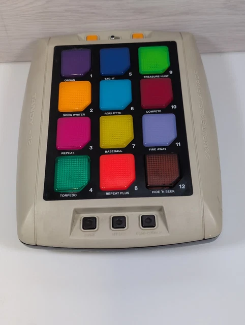 VINTAGE TANDY 12 Computerised Arcade Handheld Game 1980s Retro £29.99 ...