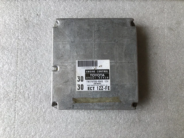 1998 TOYOTA COROLLA Computer Brain Engine Control ECU ECM EBX Module ...