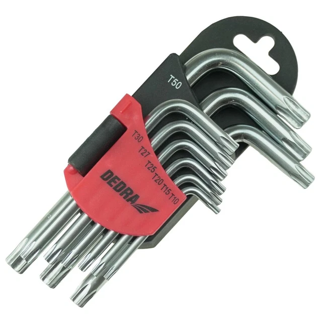 TORX-SCHLÜSSEL KURZ T10-T50 Satz 9 Stück, Crv EUR 5,60 - PicClick DE