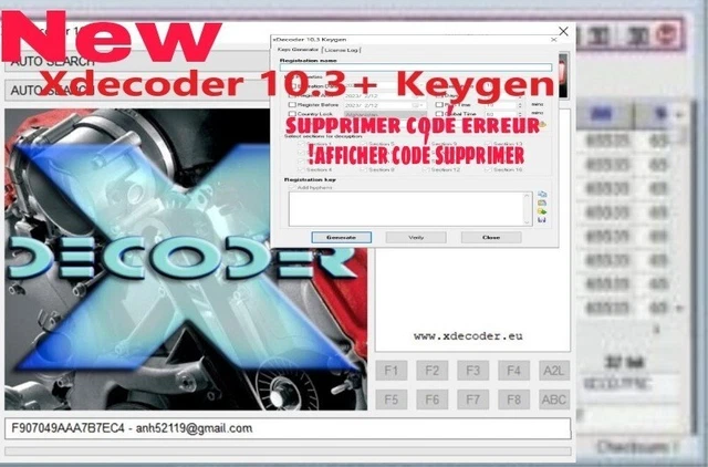 FULL- XDECODER- SUPPRIMER -ECU CODÉ DÉFAUT EUR 10,00 - PicClick FR