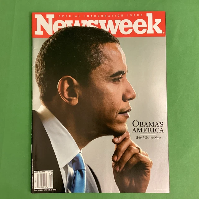 OBAMA'S AMERICA: WHO WE ARE NOW, Newsweek Magazine, Jan 26, 2009 ...