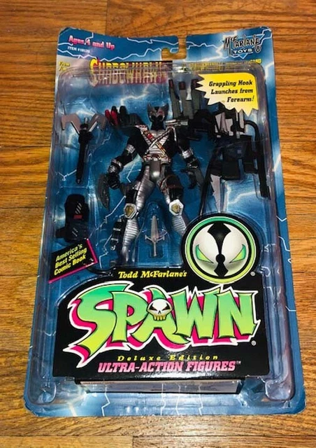 FIGURA DE ACCIÓN ultra Spawn 1996 Shadowhawk McFarlane Toys edición de ...