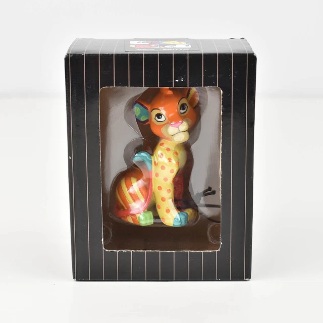 DISNEY BRITTO COLLECTION Simba Sitting Mini Figurine 6006089 Lion King ...