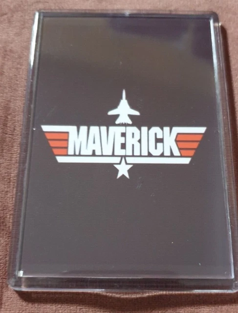 TOP GUN MAVERICK FIGHTER JET F14A TOMCAT 80s MILITARY Fridge Magnet 90 ...