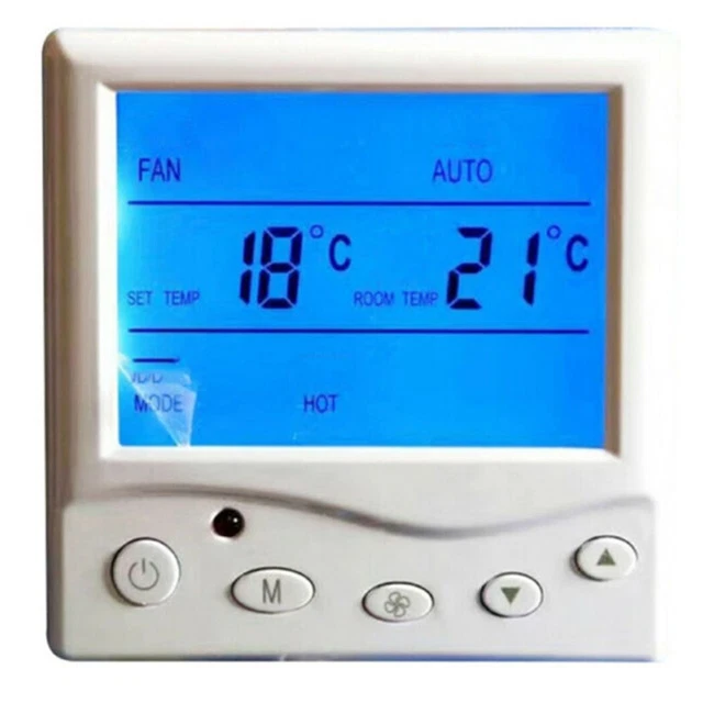 THERMOSTAT DE CHAUFFAGE au sol conome en nergie avec programme de temp ratu EUR 28,44 - PicClick FR