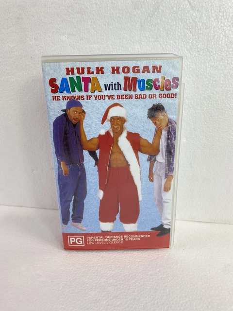 SANTA WITH MUSCLES Hulk Hogan VHS - Free Post $26.00 - PicClick AU