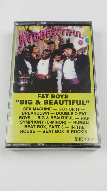 FAT BOYS BIG & Beautiful Cassette Tape 1986 Factory Sealed New 80s Rap ...