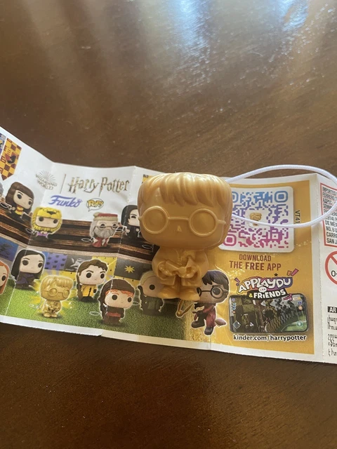 FUNKO POP HARRY Kinder Joy 2024 Harry Potter Gold Oro VT413 Raro 🔥 EUR ...