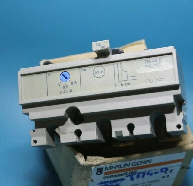 MERLIN GERIN COMPACT NS 4POLE TM40D 500A 40ATM 40D £23.59 - PicClick UK