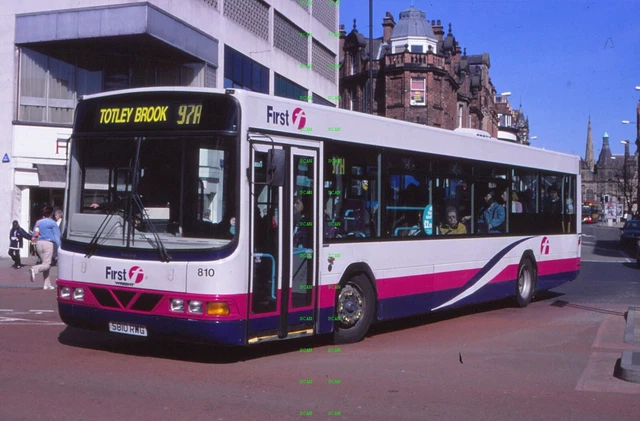 FIRST VOLVO B10BLE Wright S810RWG Original 35mm slide RZ792 £1.25 ...