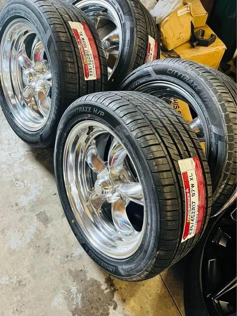 17X7 17X8 AMERICAN RACING VN515 TORQUE THRUST WHEELS RIMS TIRES CHEVY ...