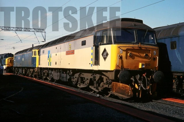 35MM SLIDE BR British Rail Diesel Loco Class 47 47210 Millerhill 1990 Orig £4.98 - PicClick UK