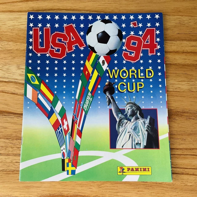 1994 WORLD CUP USA 94 Sticker Album Panini Complete Magazine Reprint £ ...