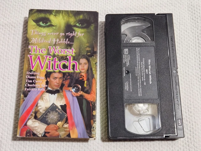 THE WORST WITCH (VHS) 1986 Tim Curry, Fairuza Balk - VERY RARE & FN/VF ...