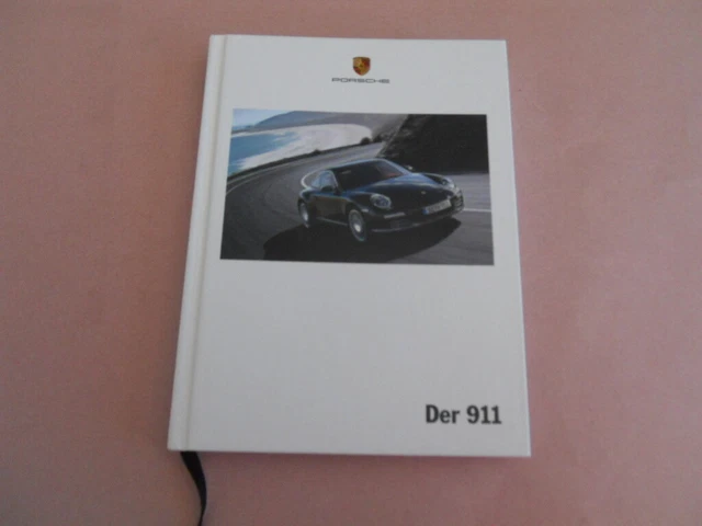 PORSCHE 911 TYPE 997 brochure catalogue hard book - édition 2010 German ...