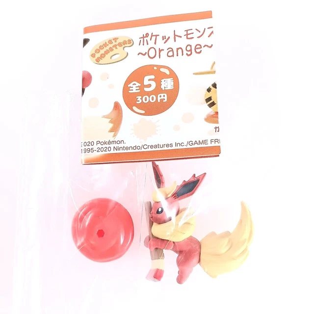 Flareon Pokemon Palette Color Collection Mini Figurine Orange Nintendo