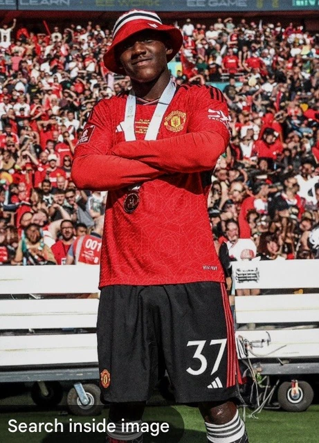 MANCHESTER UNITED 2024 FA Cup Final Bucket Hat. As worn by Kobbie ...